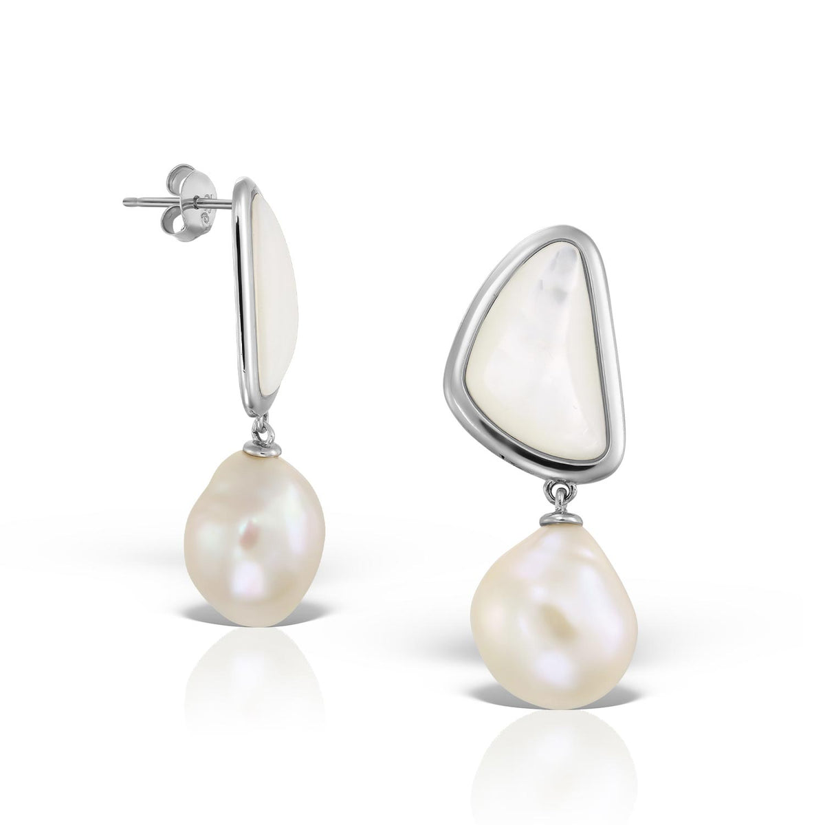 Cercei Friday Dilemma, Argint – OBSIDIAN | Jewelry With Intention