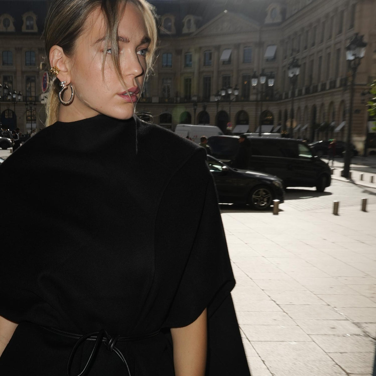 Cercei Ottis, Argint – OBSIDIAN | Jewelry With Intention