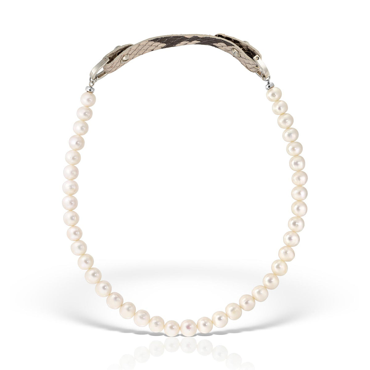 Accesoriu Piele Exotica L- Muted Jade – OBSIDIAN | Jewelry With Intention