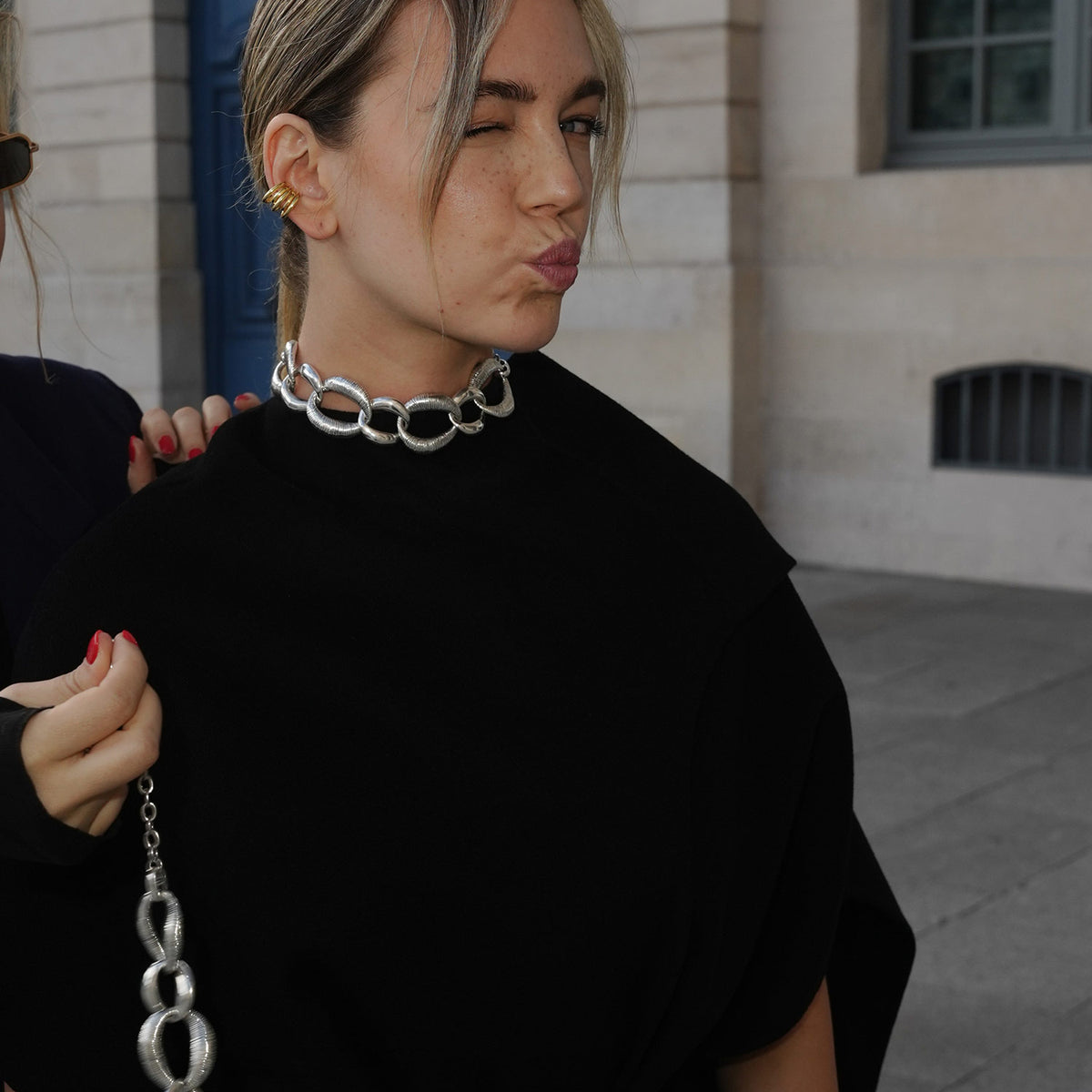 Colier Elora, Argint – OBSIDIAN | Jewelry With Intention