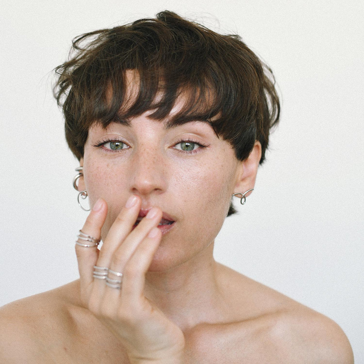 Inel Interlude, Argint – OBSIDIAN | Jewelry With Intention