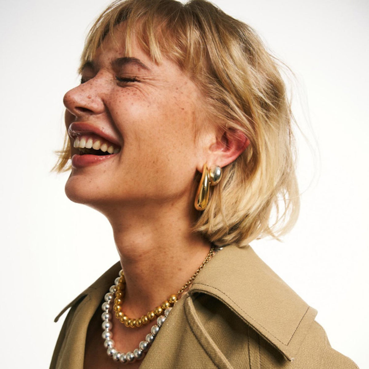 Cercei Ronda, Argint – OBSIDIAN | Jewelry With Intention